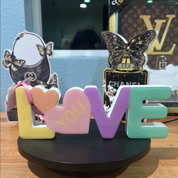 Accents | Colorful Love Decor Sign | Poshmark